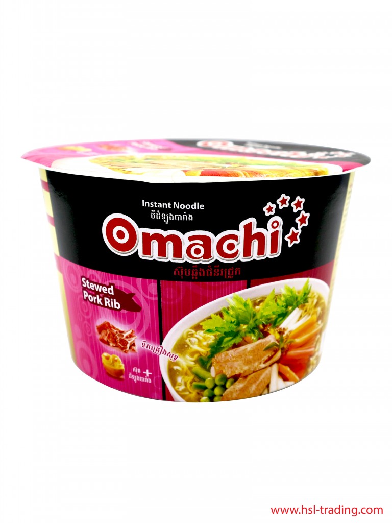 Omachi Stewed Pork Rib Flavor 93g, Food, Products